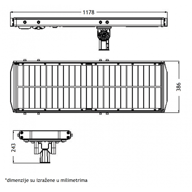 SOLARNA LED ULICNA SVETILJKA LD-SSL-80W – Queen.rs – Sve za majstore!